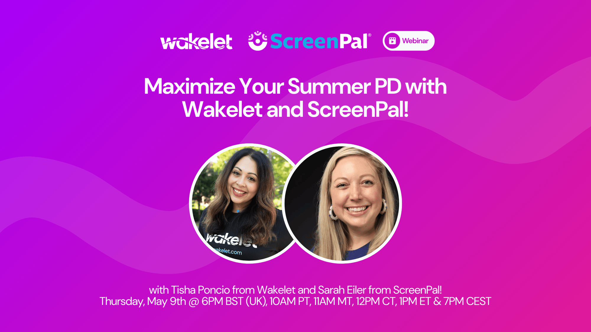 Maximise your PD with Wakelet & ScreenPal (MAY24)